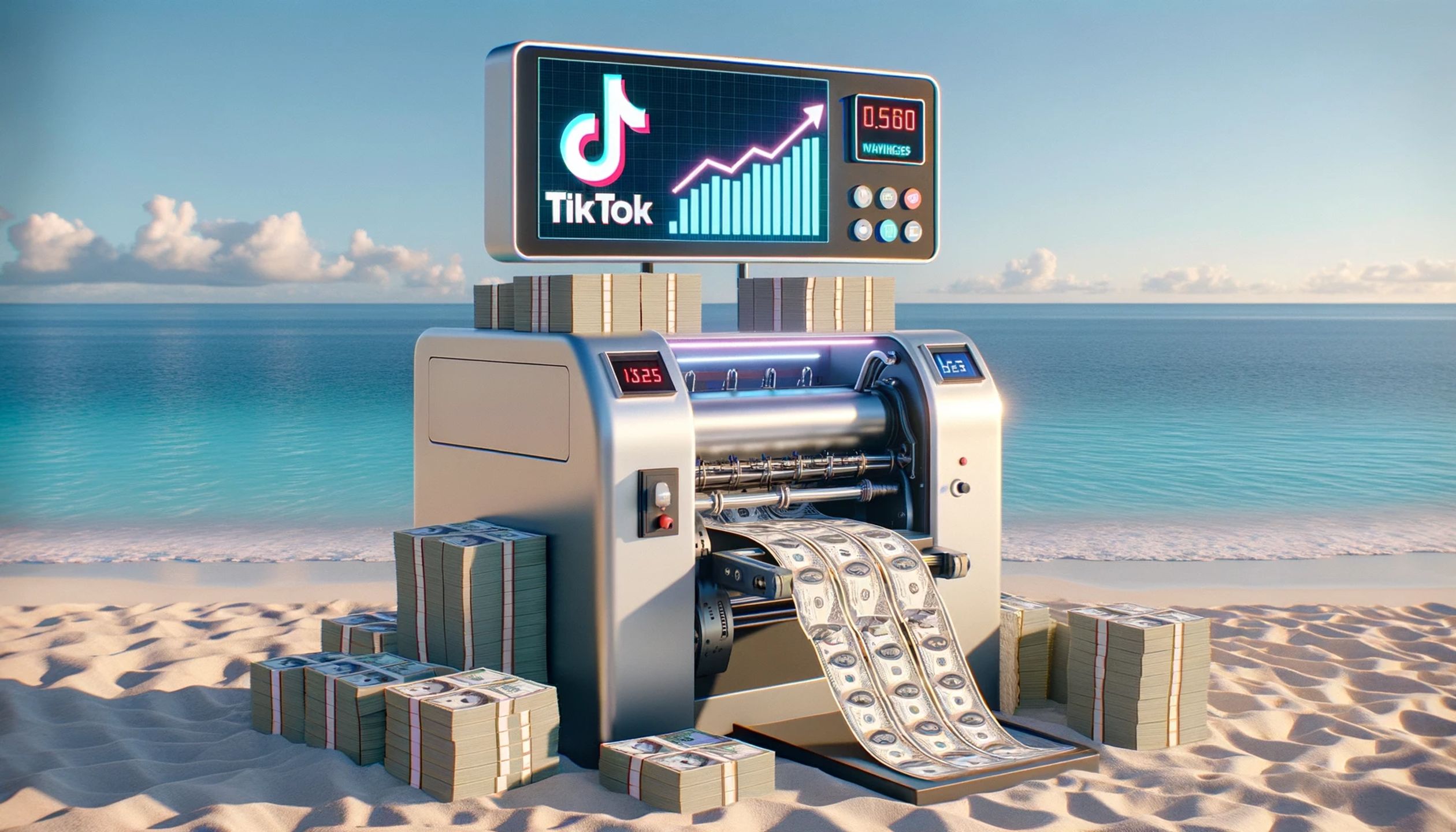 Print selling Money W TikTok Whop